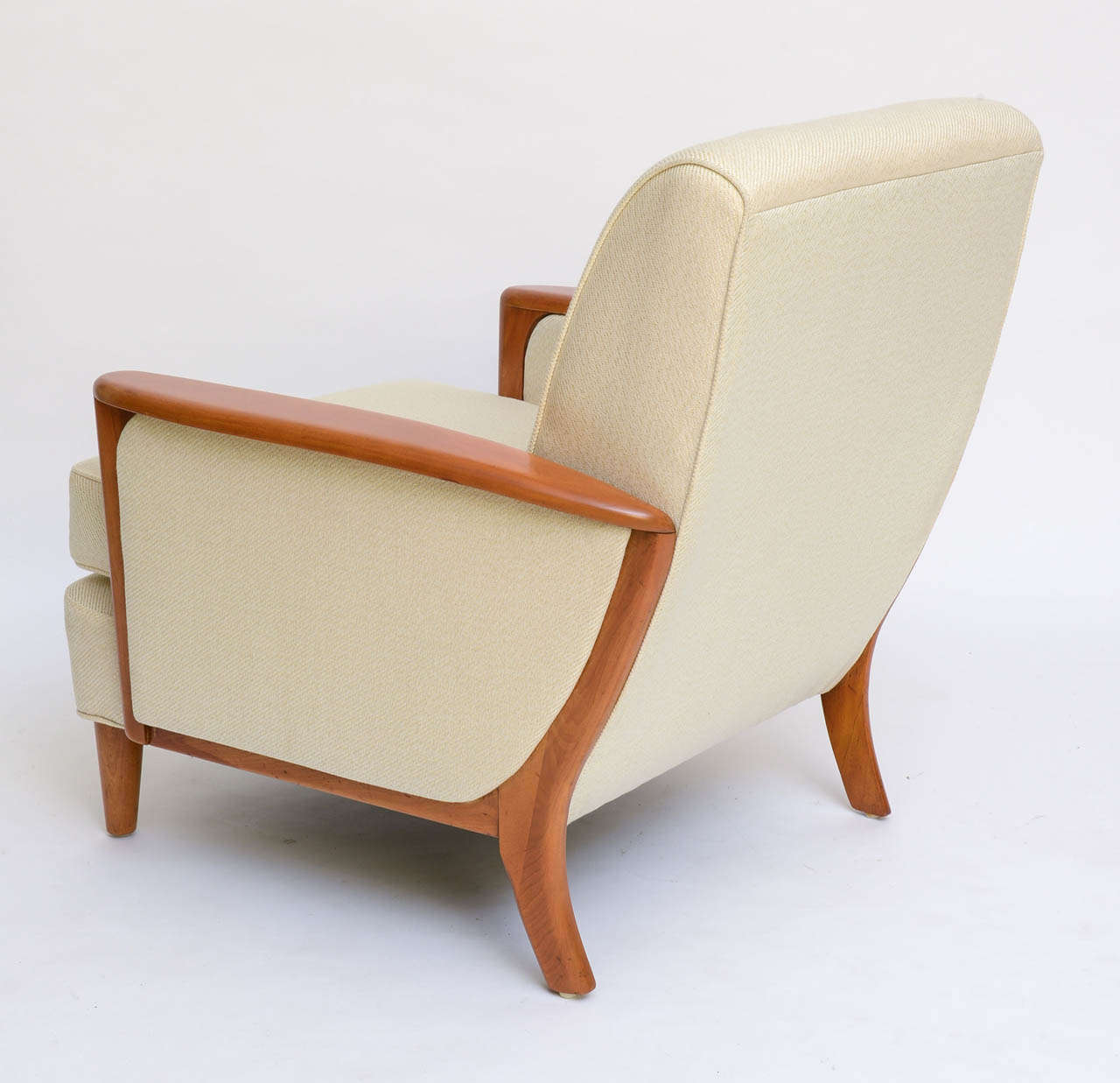 1941 Streamline Modern Lounge Chair by Heywood Wakefield at 1stDibs