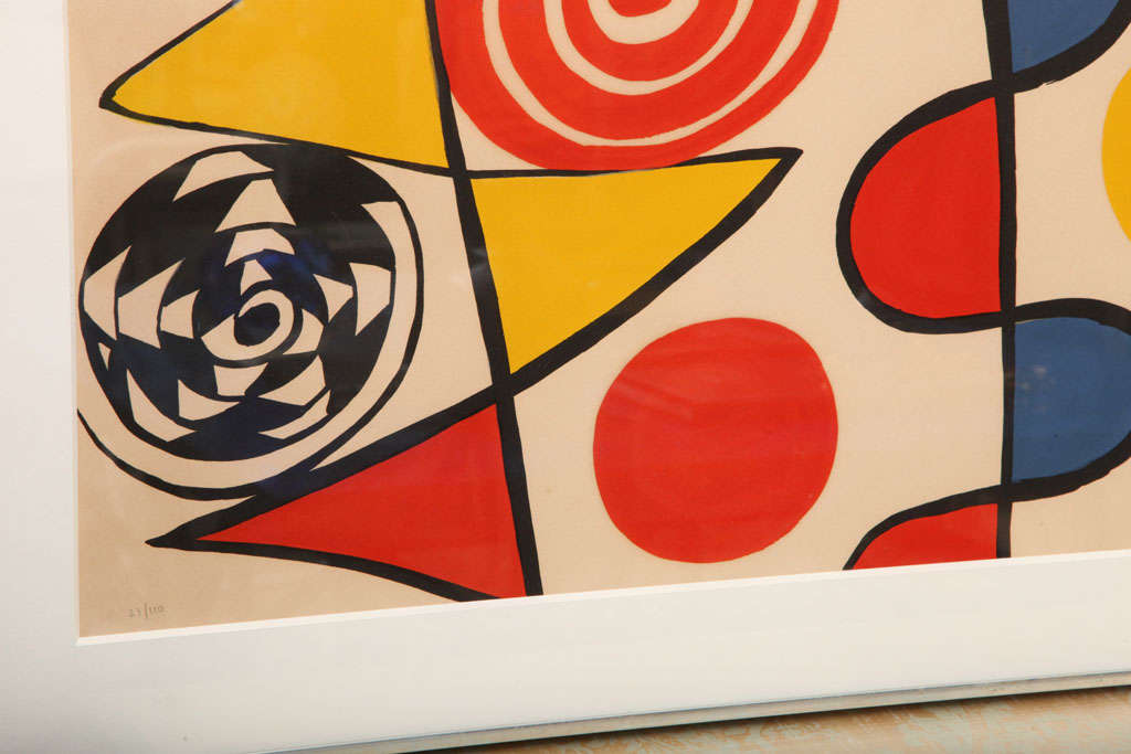 Alexander Calder Signed Serigraph Print at 1stDibs