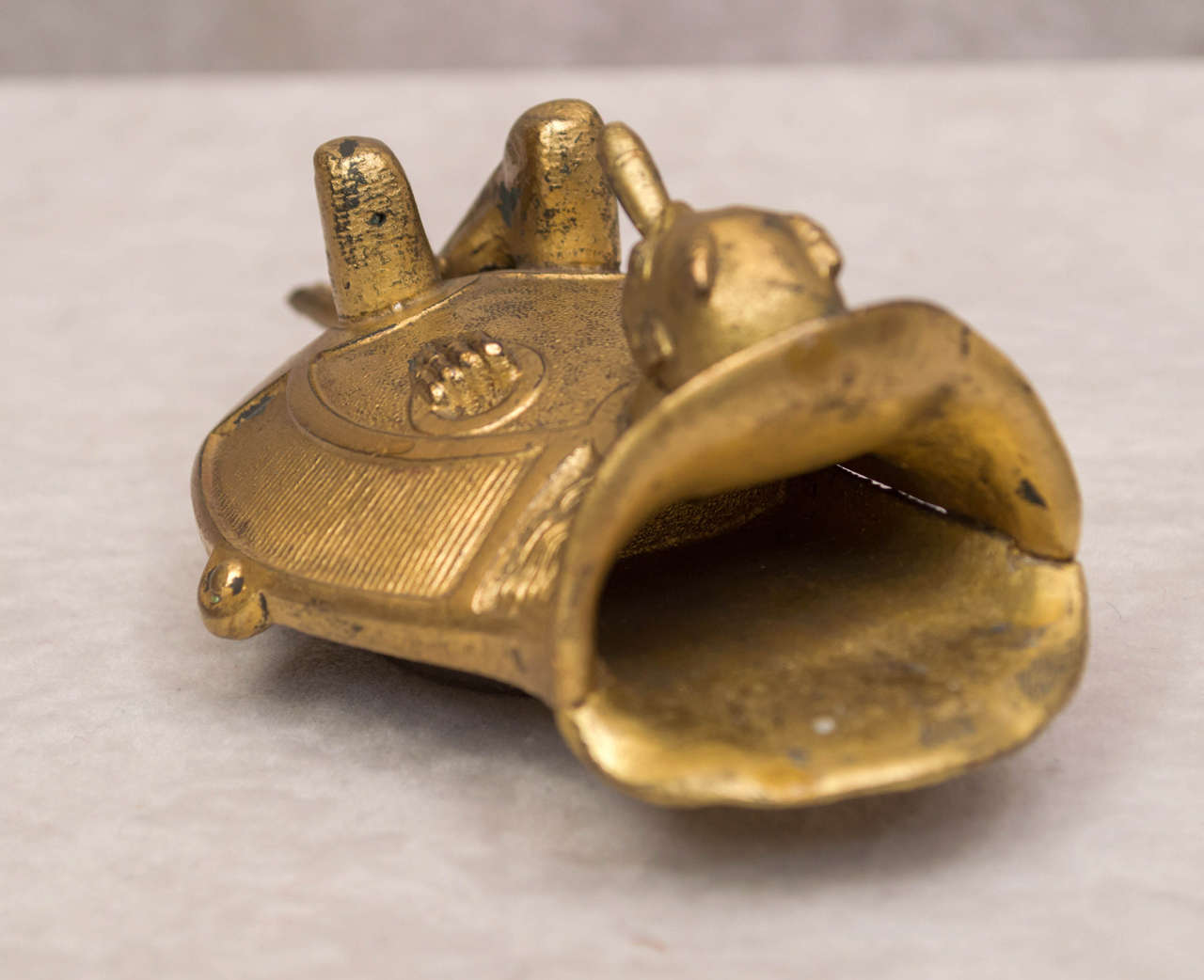 Bronze Devil Match Safe/Striker and Cigar Lighter Sculpture at 1stDibs