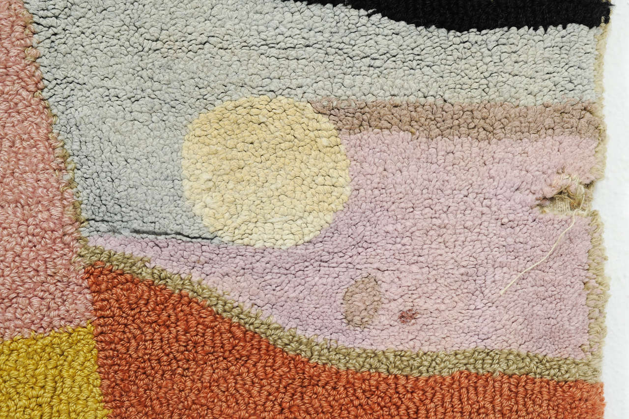 Modernist Bauhaus German Rug at 1stDibs | bauhaus rug