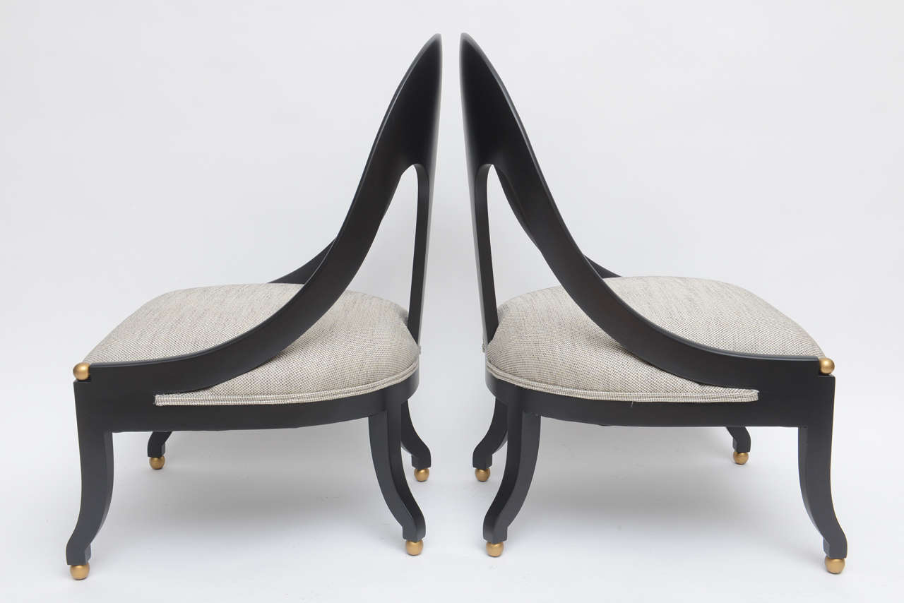 Pair of Michael Taylor Chairs for the Baker Furniture Co at 1stDibs ...