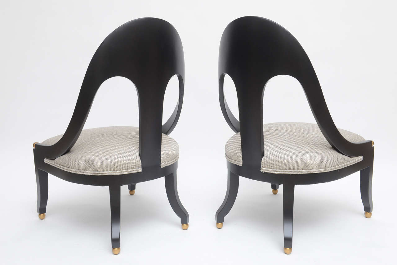 Pair of Michael Taylor Chairs for the Baker Furniture Co at 1stDibs ...