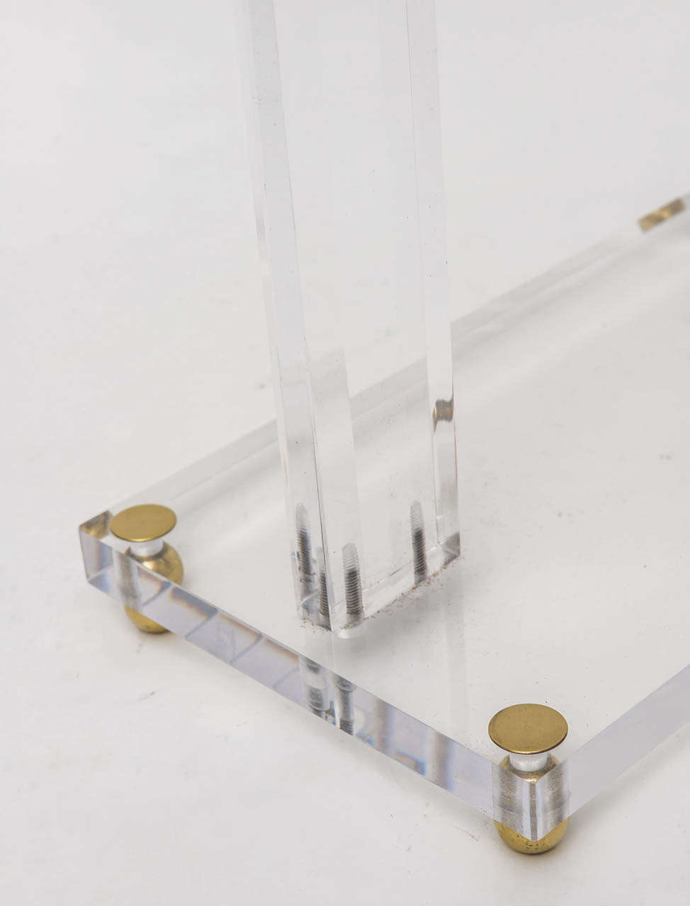 Lucite Towel Rack at 1stDibs | lucite towel stand, lucite towel holder ...