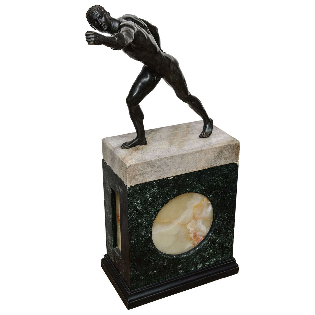 Antique Bronze Sculpture of a Roman Warrior by H. Rieder, Germany 1920 ...