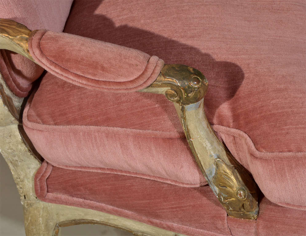 Neo-Classical Style Italian Fauteuil For Sale at 1stDibs