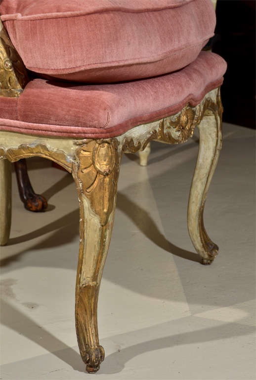 Neo-Classical Style Italian Fauteuil For Sale at 1stDibs