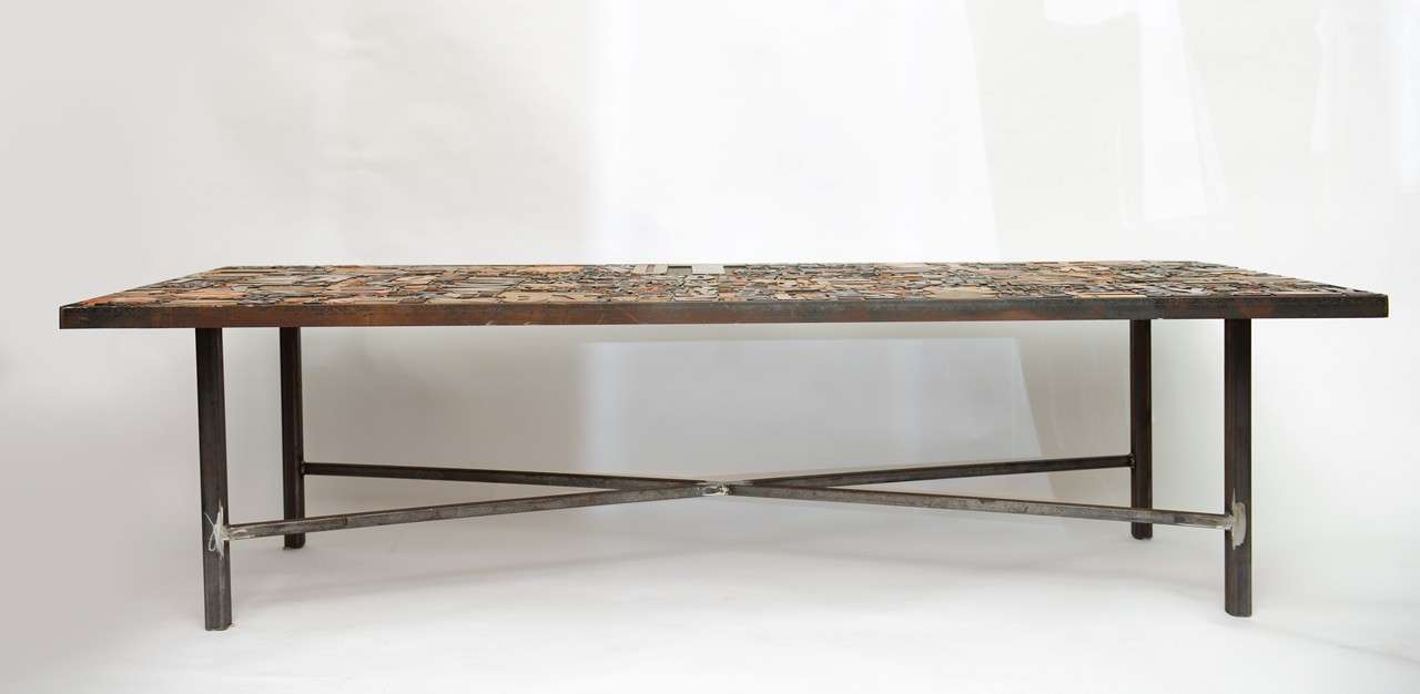 Letterpress Table at 1stDibs