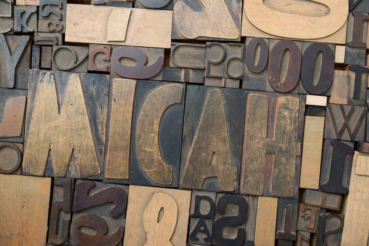 Letterpress Table at 1stDibs