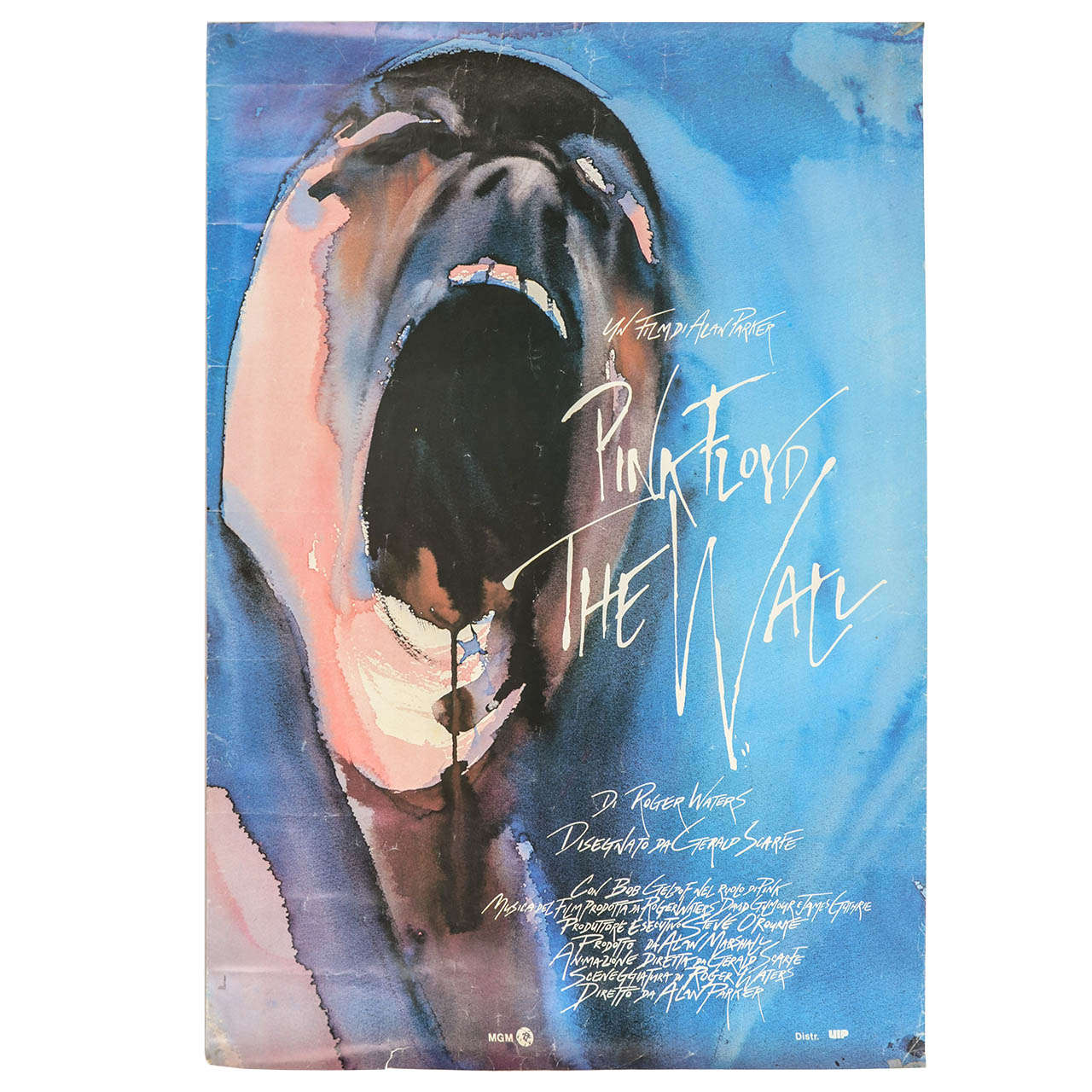 Original Film Poster for, "Pink Floyd the Wall" at 1stDibs