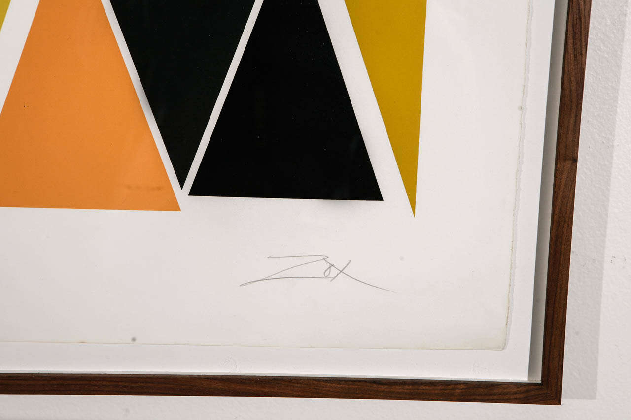 "Diagonal Composition" by Larry Zox at 1stDibs