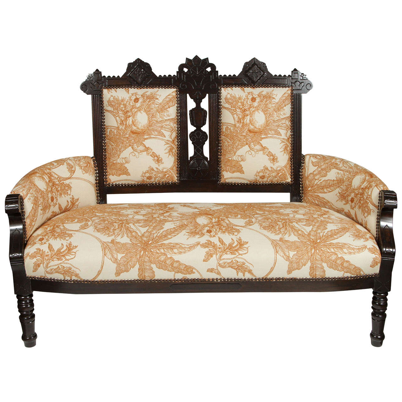 Vintage Eastlake Settee at 1stDibs | eastlake settee for sale, eastlake ...