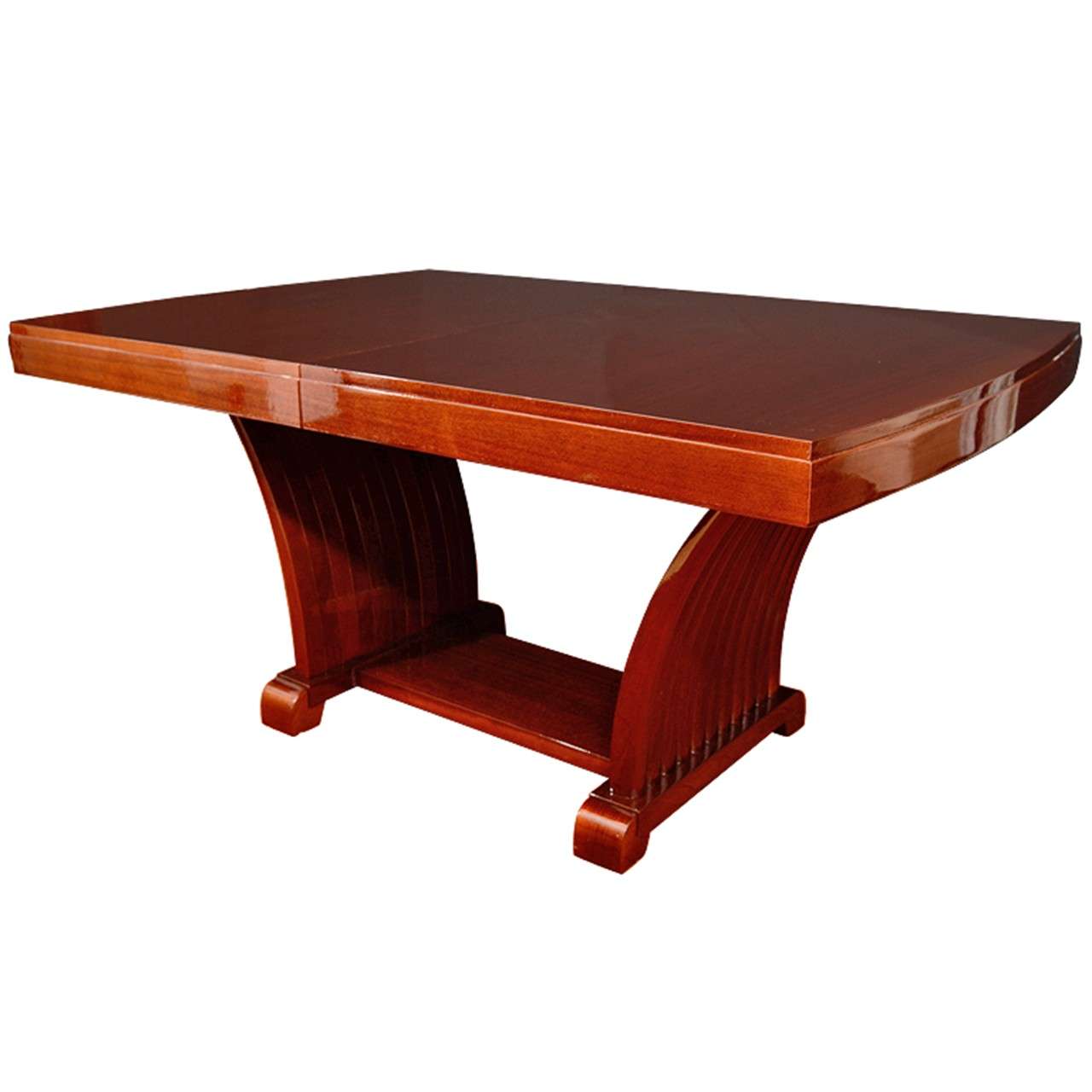 Art Deco Streamline Dining Table at 1stDibs