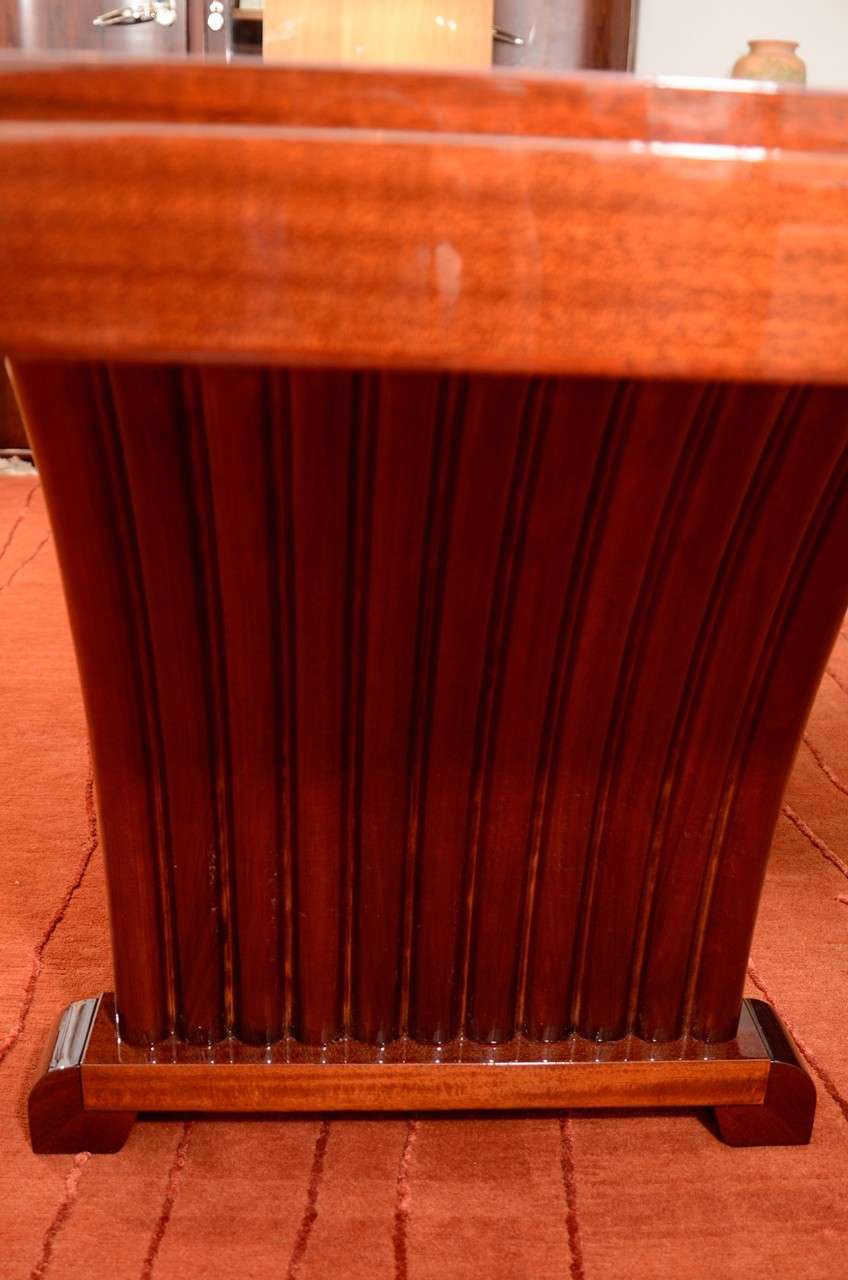 Art Deco Streamline Dining Table at 1stDibs