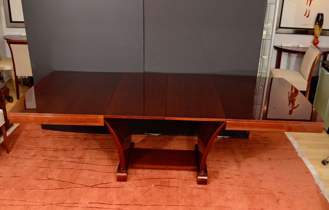 Art Deco Streamline Dining Table at 1stDibs