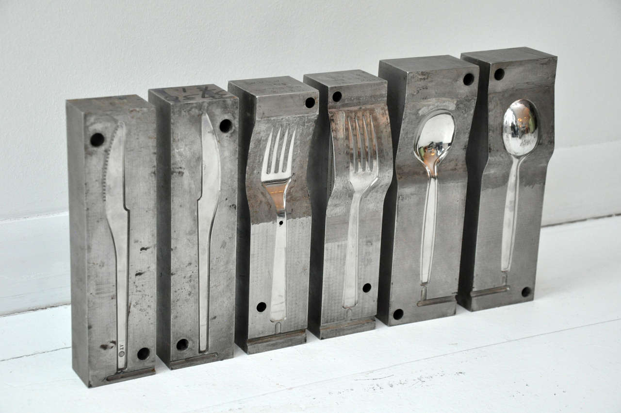 Vintage Spoon Molds at 1stDibs | metal spoon mold