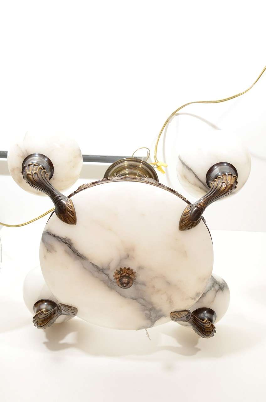 Alabaster Light Fixture at 1stDibs | alabaster light fixtures