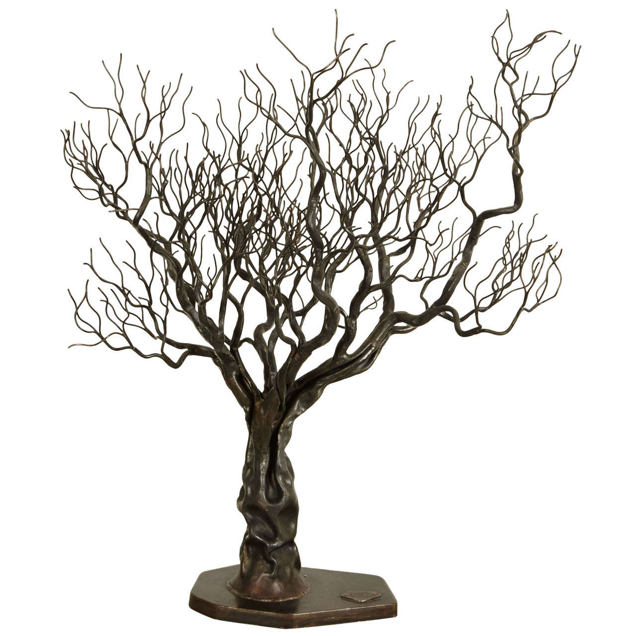 Forged Iron Olive Tree, 2012, by Manuel Simon at 1stdibs