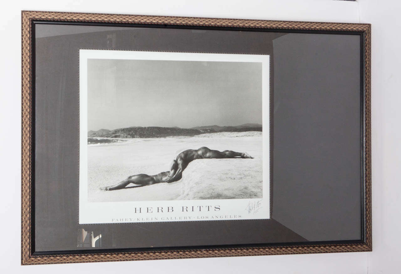 Signed Herb Ritts Poster For Sale at 1stDibs | herb ritts posters for ...