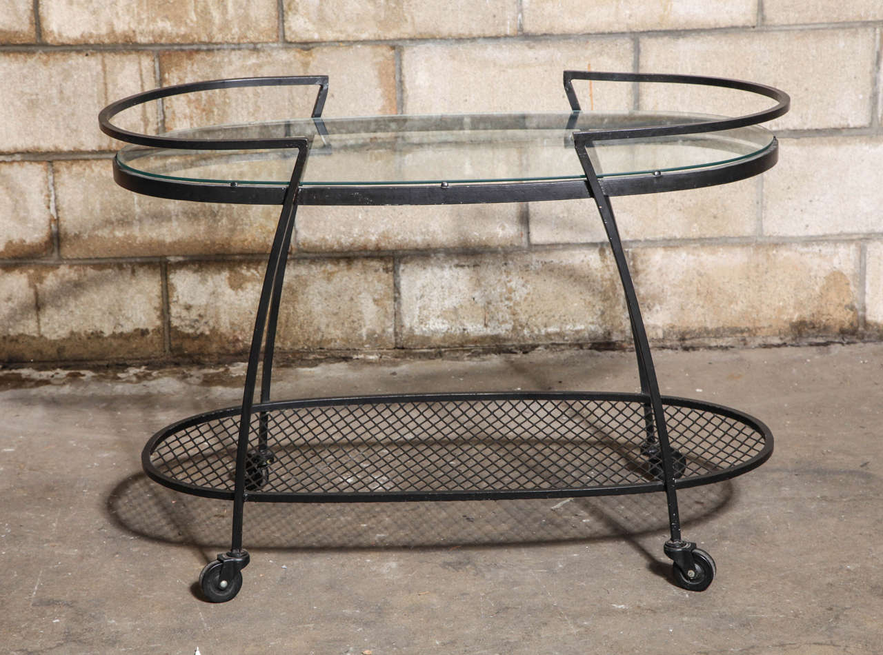 Woodard Bar Cart at 1stDibs