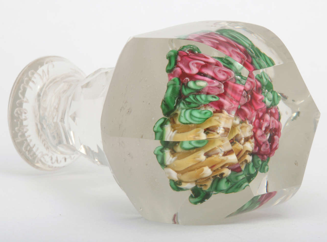 A Rare Russian Glass Paperweight Seal For Sale at 1stDibs
