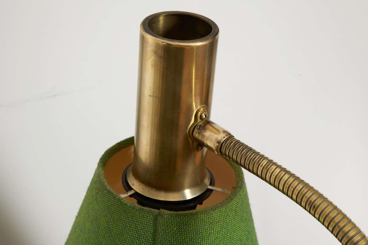 Pair Of Unusual Reading Lamps By Belysning , Sweden, 1950's at 1stDibs