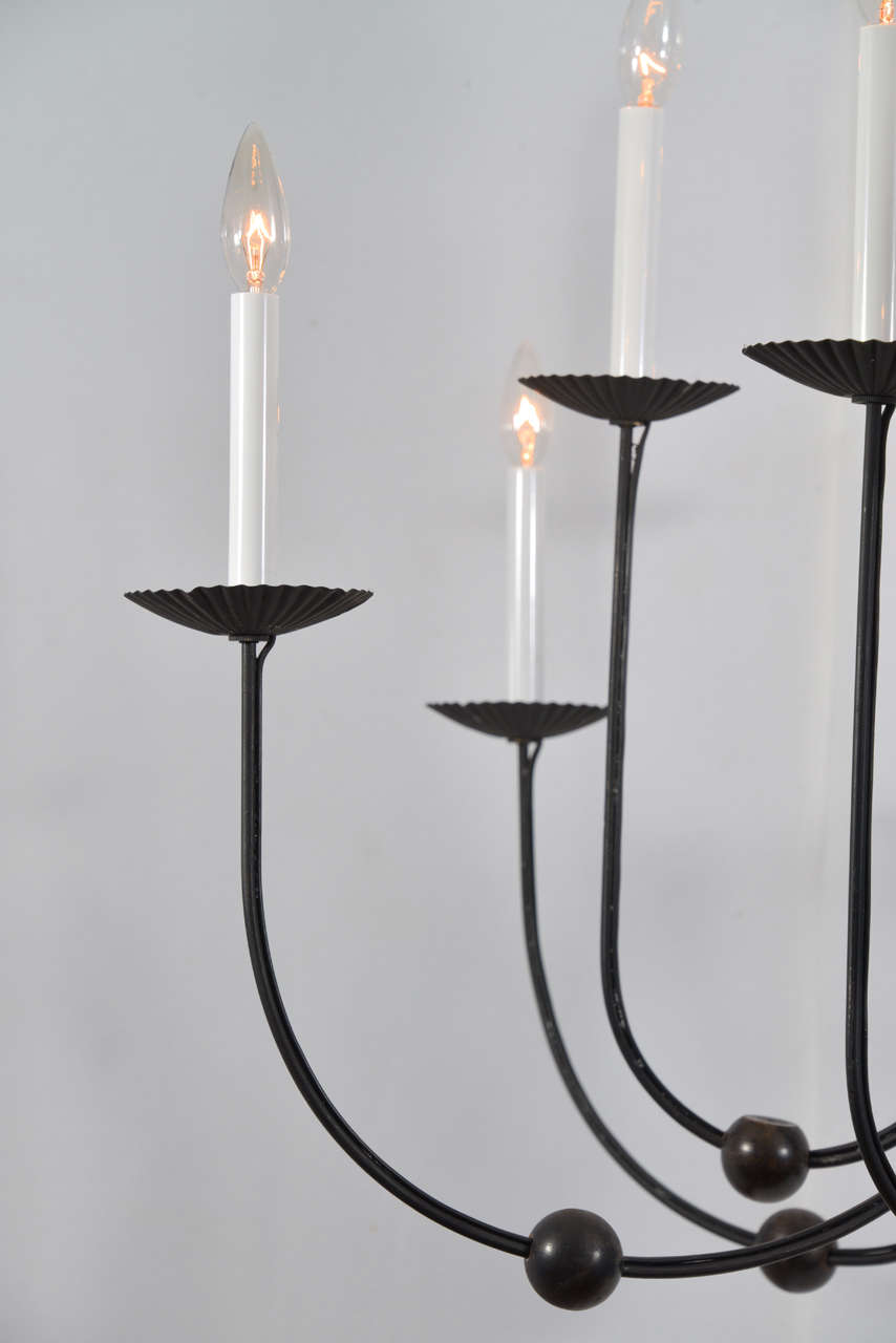 Italian, 16 Light Candle Fixture, Electrified. at 1stDibs