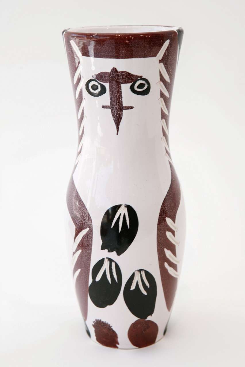 Young Wood-owl (A.R. 135) Vase by Pablo Picasso at 1stDibs | pablo ...