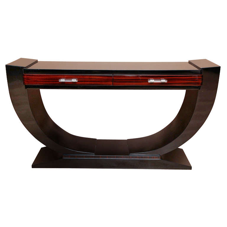 Superb Art Deco Console Table For Sale at 1stDibs