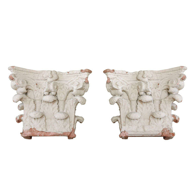 Collection of 19th Century Plaster Casts of Architectural Elements For ...