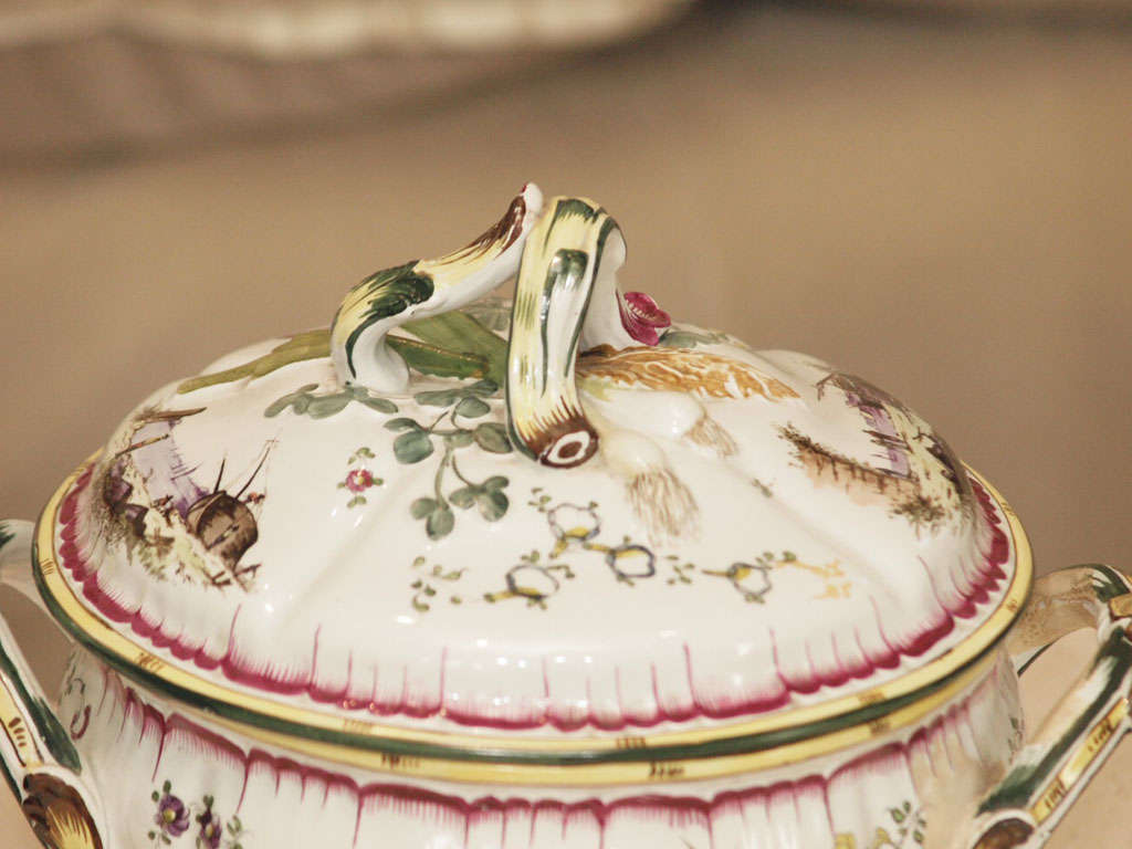 Marseille Porcelain Tureen at 1stDibs