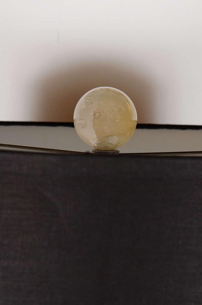 Mid Century Modern Tiered Skyscraper Style Chromed Lamp For Sale at ...