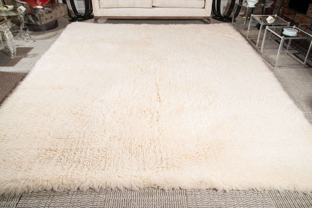 Luxurious Genuine Mazarakis Hand Woven Flokati Rug at 1stDibs