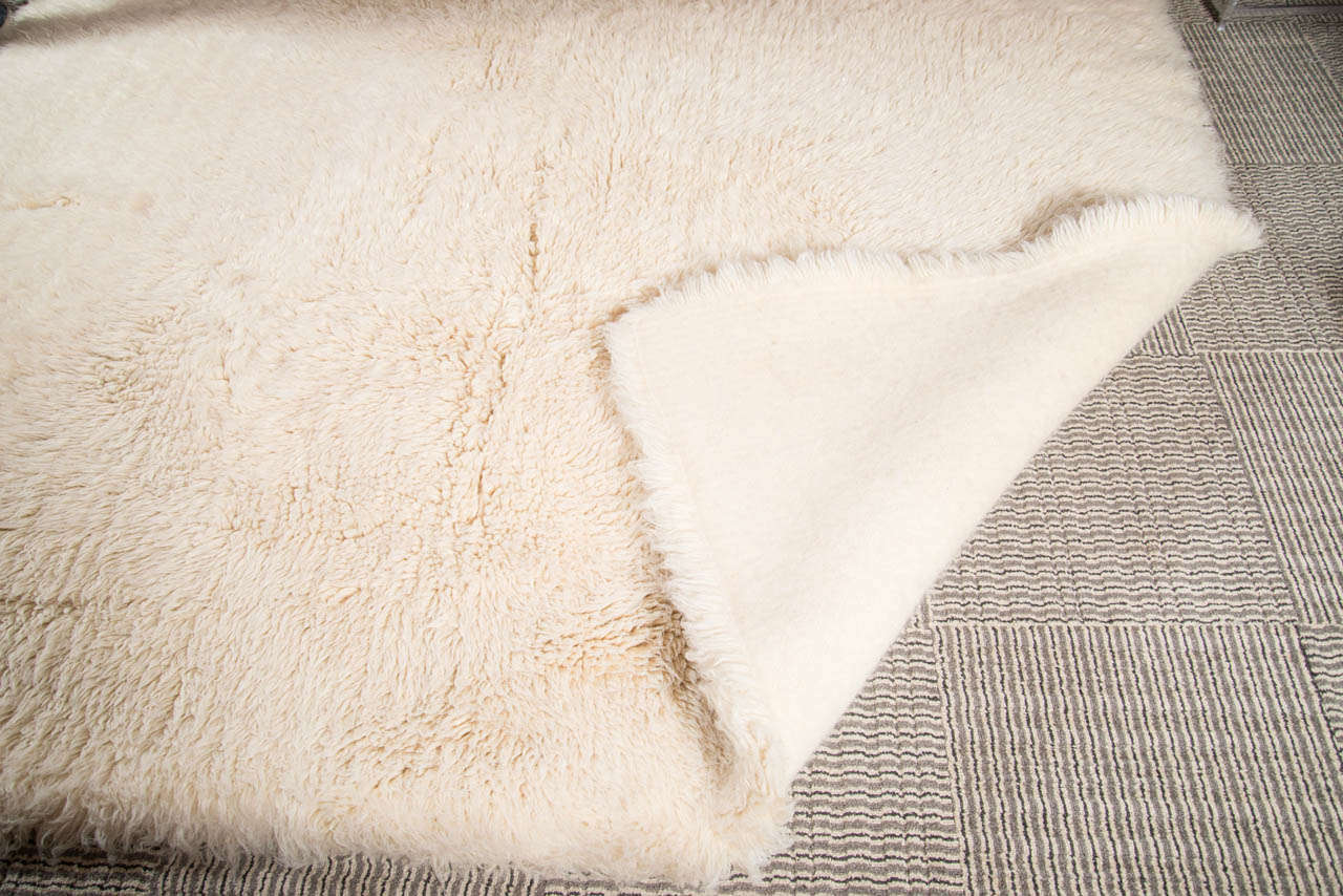 Luxurious Genuine Mazarakis Hand Woven Flokati Rug at 1stDibs