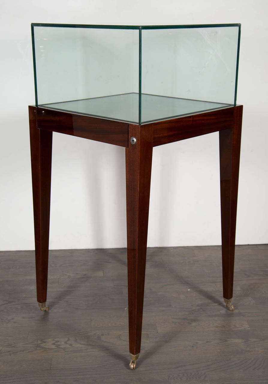 Art Deco Directoire Display / Jewelry Case at 1stDibs