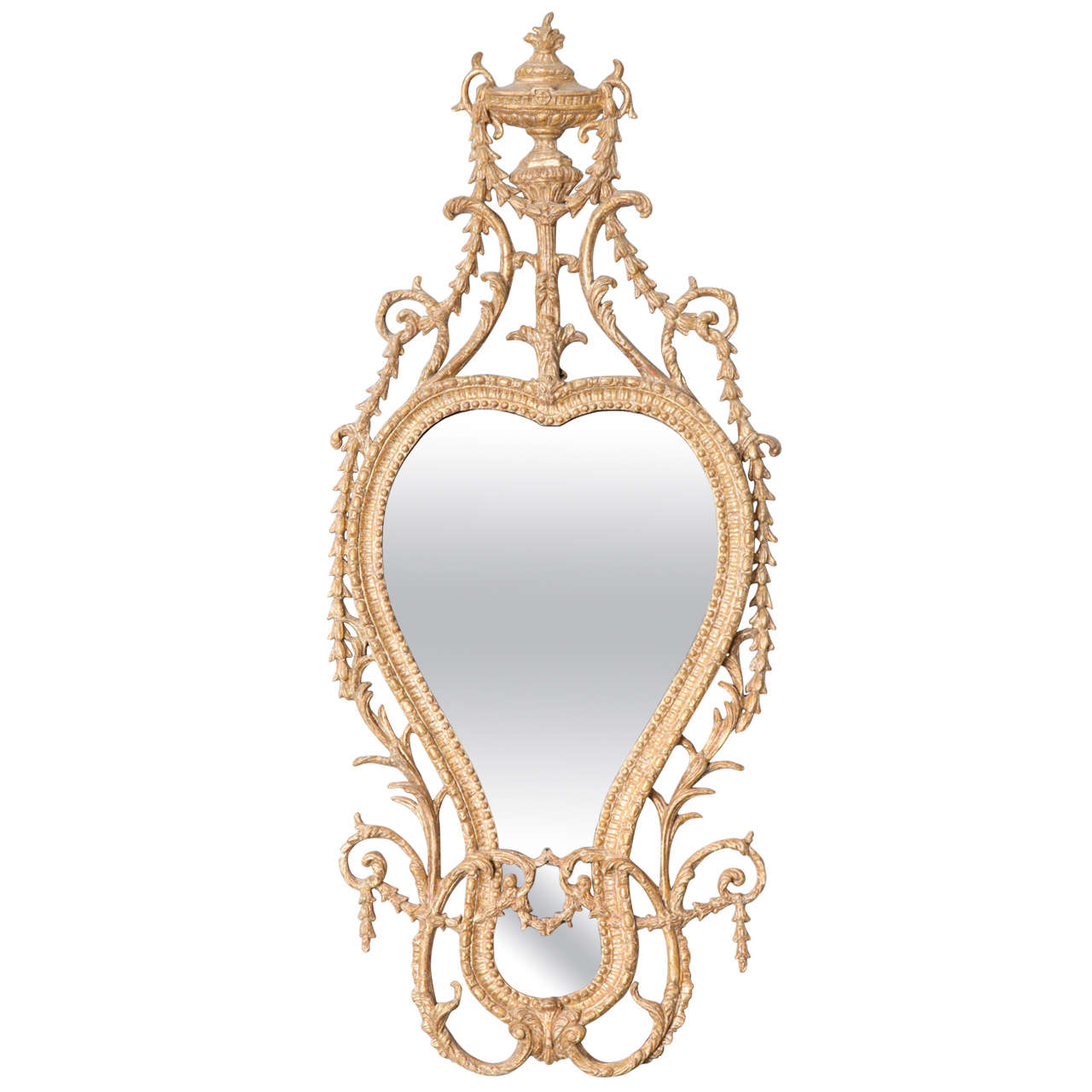George III Gilt Carton Pierre Mirror Attributed to John Linnell For ...