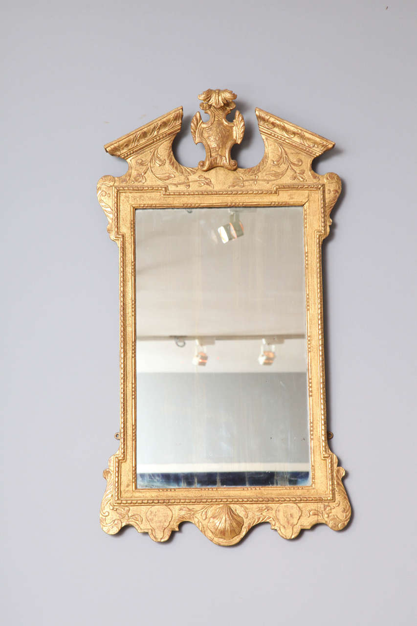 George II Giltwood Mirror at 1stDibs