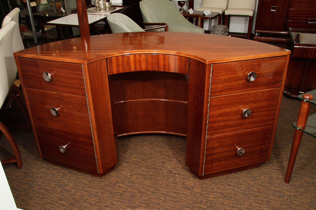 Machine Age American Streamline Desk at 1stDibs