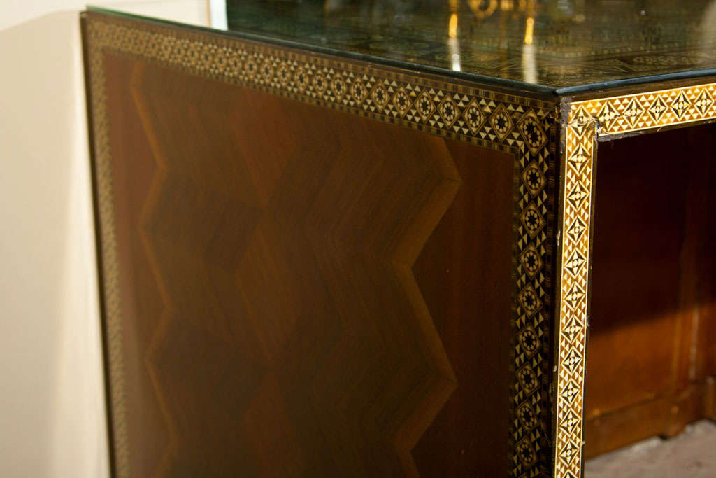 Antique Syrian Inlaid Desk at 1stDibs