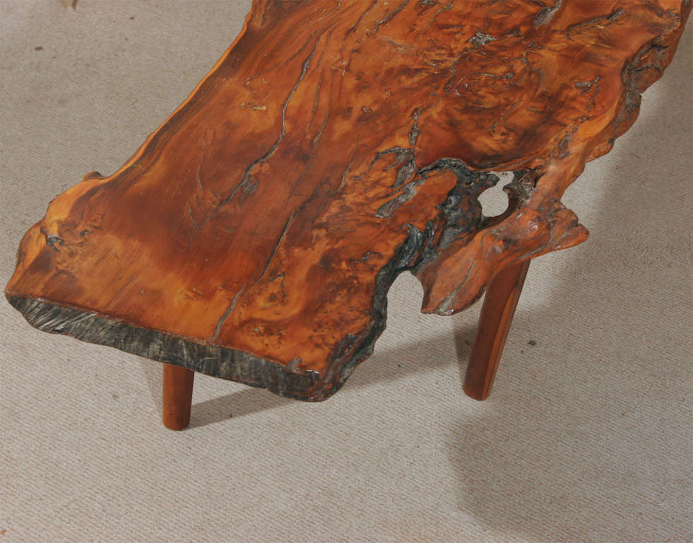 A rustic Yew wood Coffee Table by Reynolds of Ludlow. at 1stDibs ...