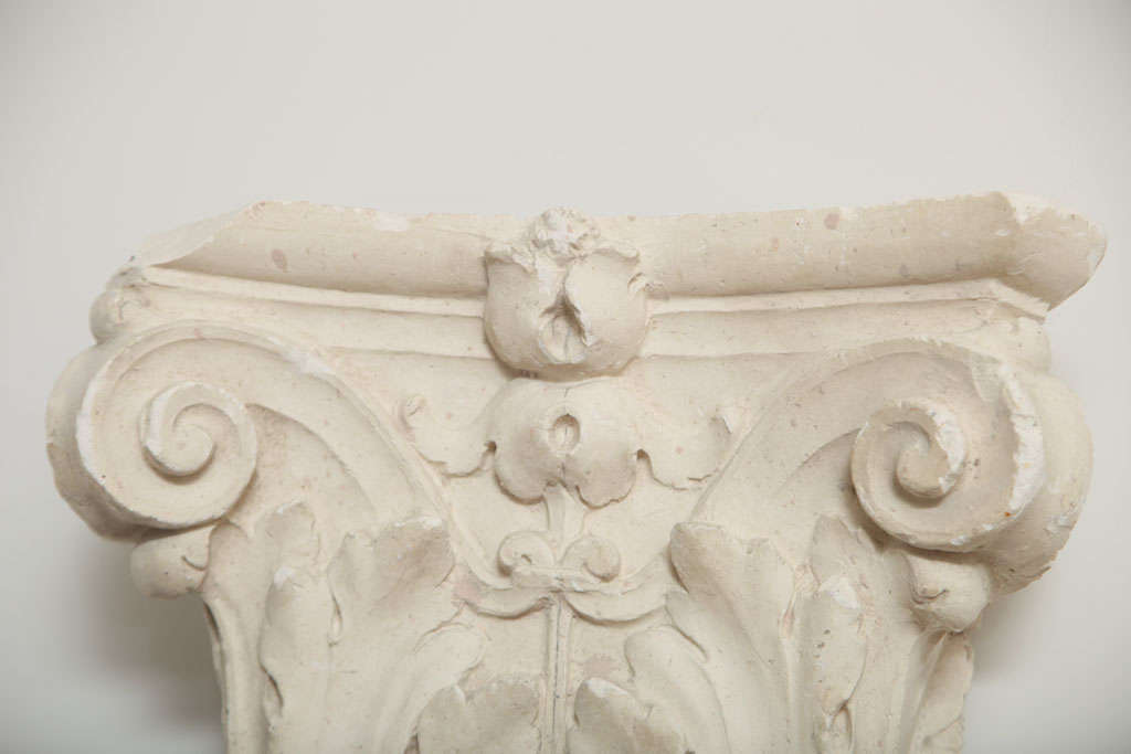 Old Plaster Corinthian Column Mold at 1stDibs | decorative column mold