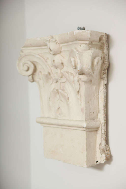 Old Plaster Corinthian Column Mold at 1stDibs | decorative column mold