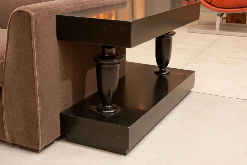 Stunning Sofa And Wrap Around Console By James Mont at 1stDibs | wrap ...