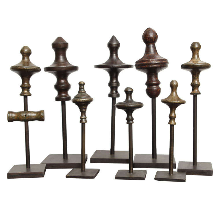 Antique Plumb Weight, on stand at 1stDibs