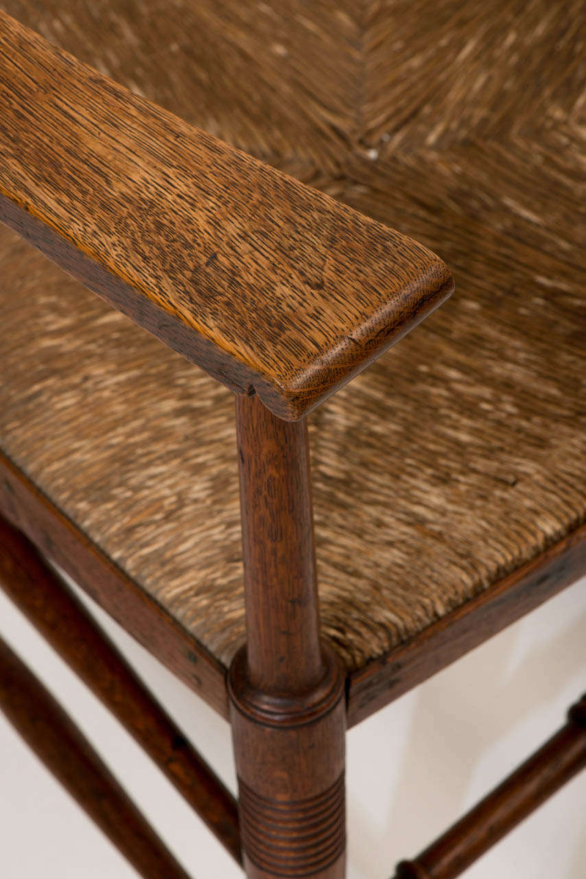 William Birch Arts and Crafts elm armchair, England circa 1890 For Sale ...