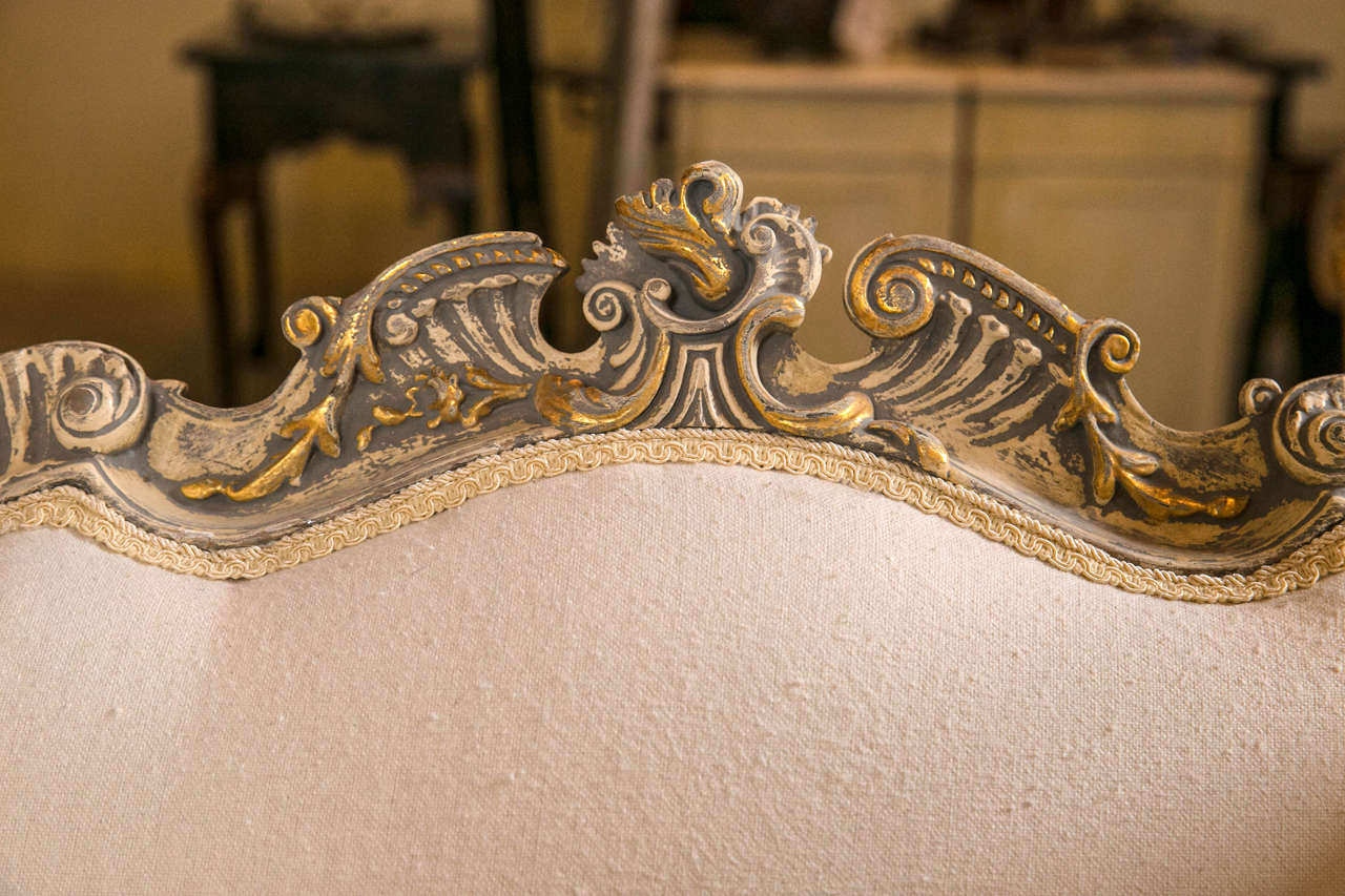 Pair of French Rococo Style Wingback Bergère Chairs at 1stDibs | rococo ...