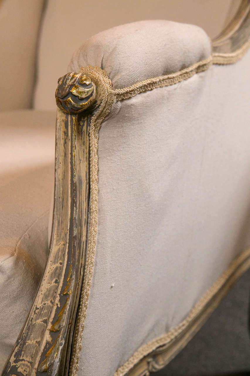 Pair of French Rococo Style Wingback Bergère Chairs at 1stDibs | rococo ...