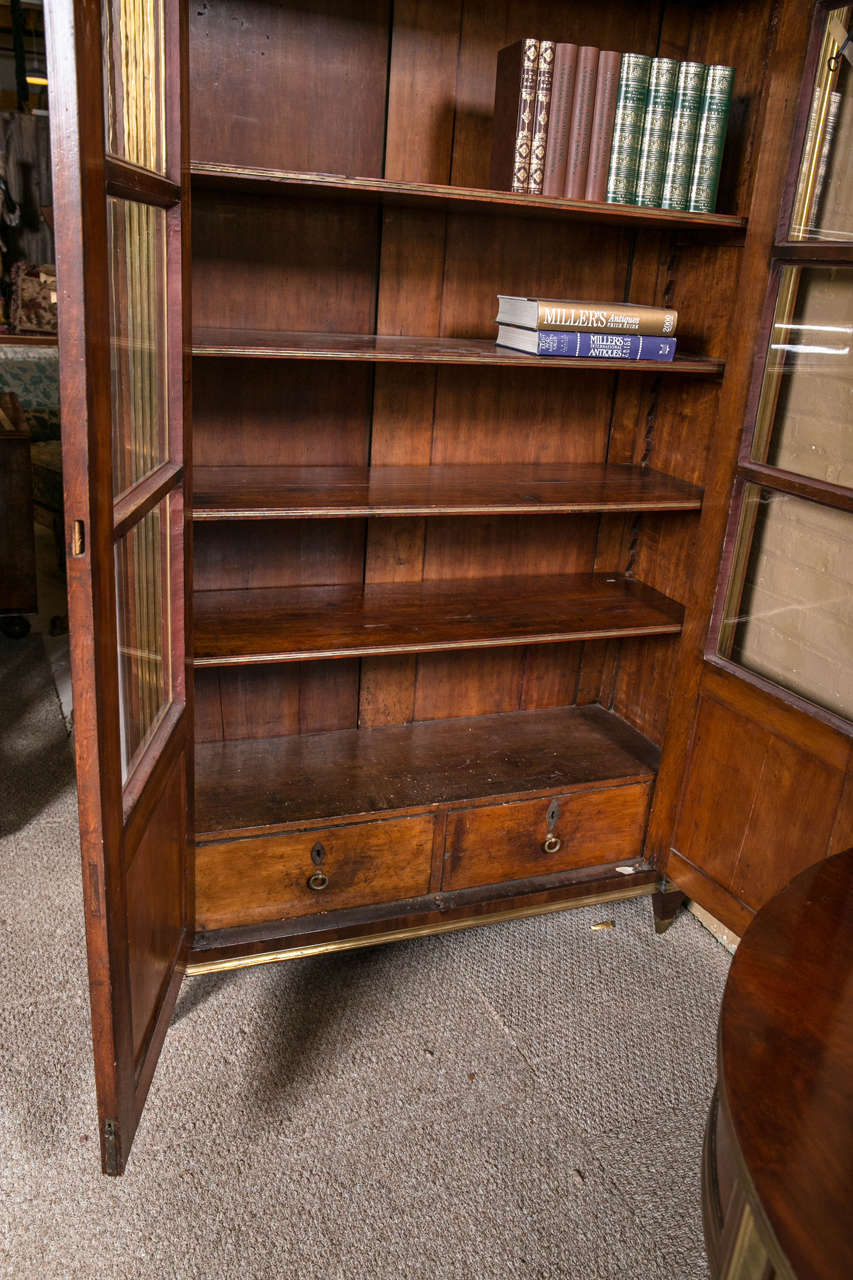 Antique 19th Century Russian Neoclassical Two-Door Bookcase at 1stDibs ...