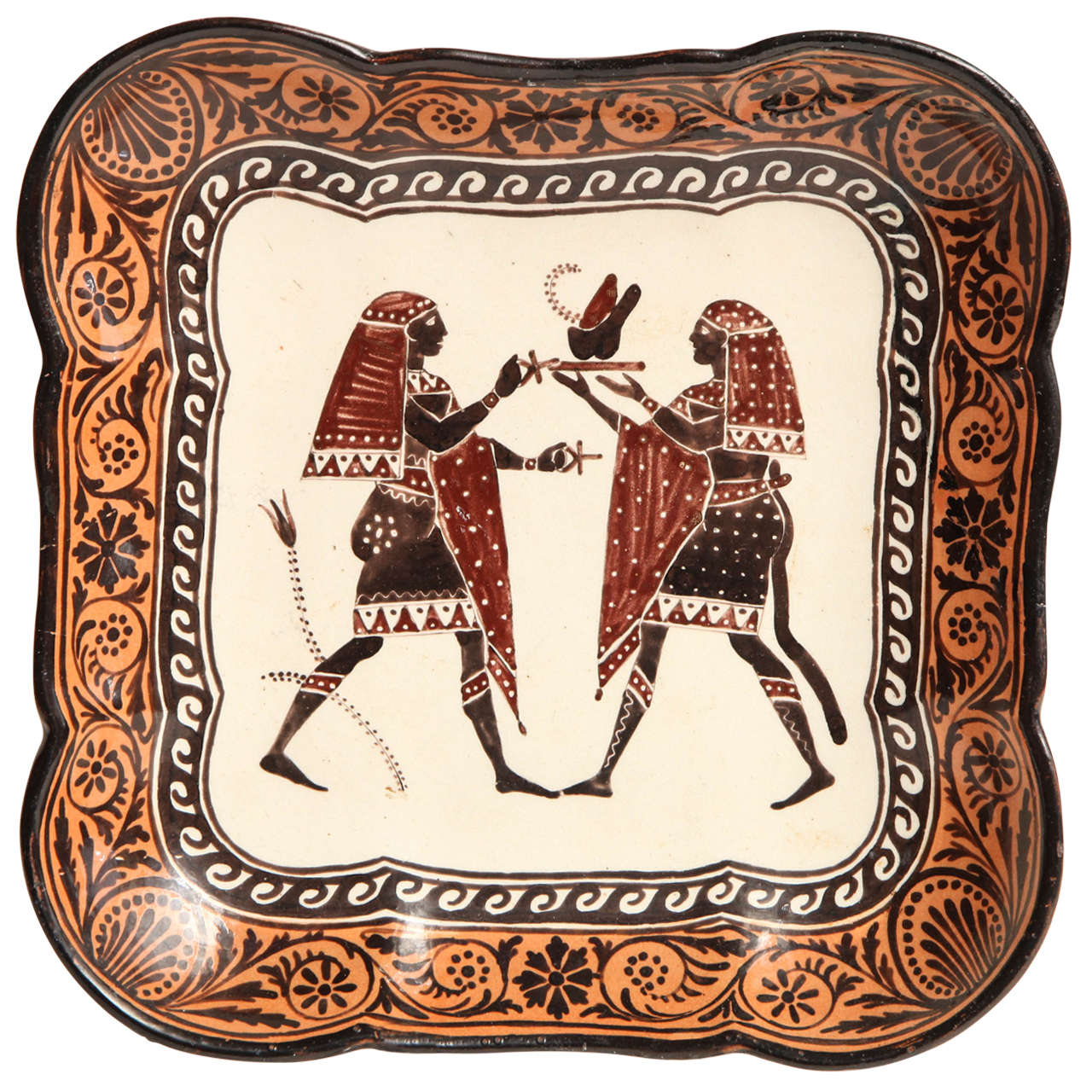 19th Century Giustiniani Plate at 1stDibs