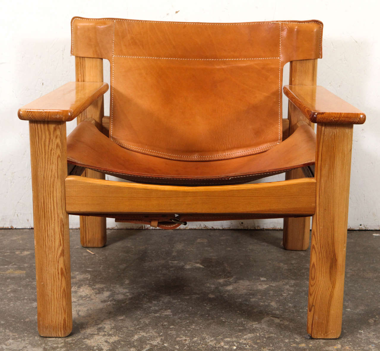 Leather and Wood Spanish Style Chairs, Saddle Leather at 1stDibs ...