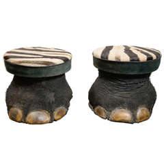 Elephant Foot Stool - 2 For Sale on 1stDibs | elephant foot chair ...